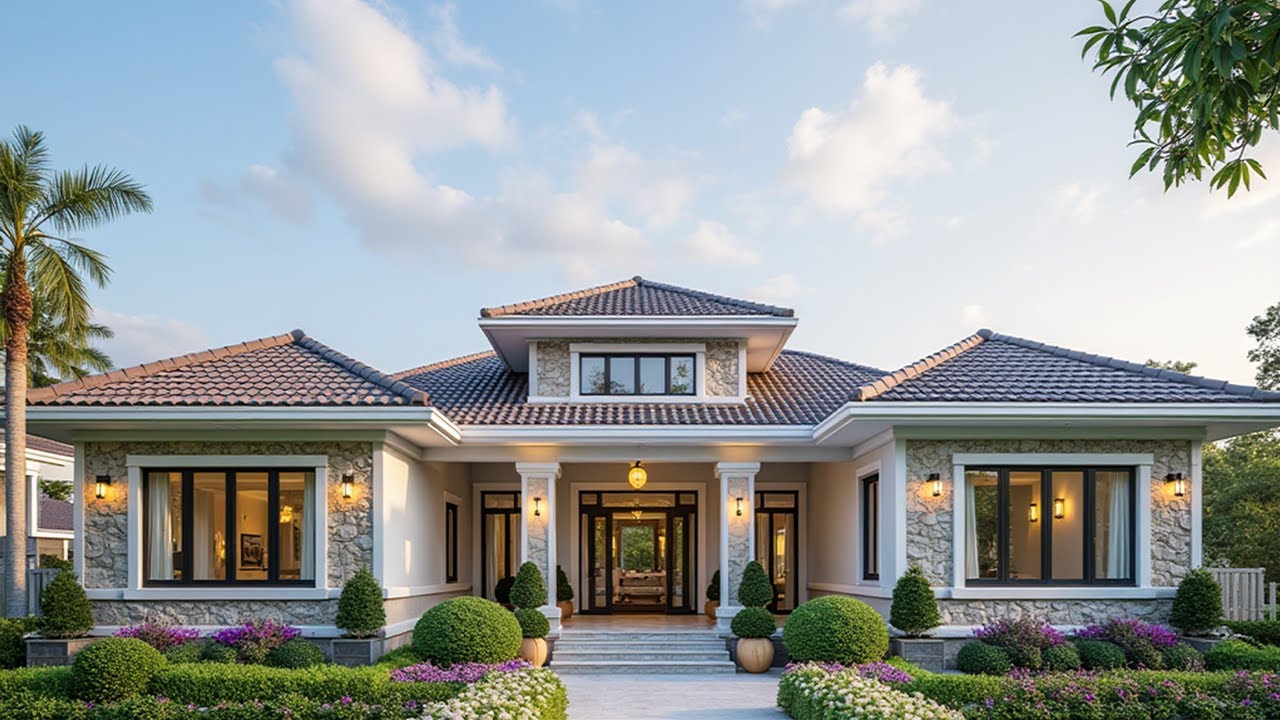 Peaceful Garden House | Modern Countryside Home with Nature Harmony ...