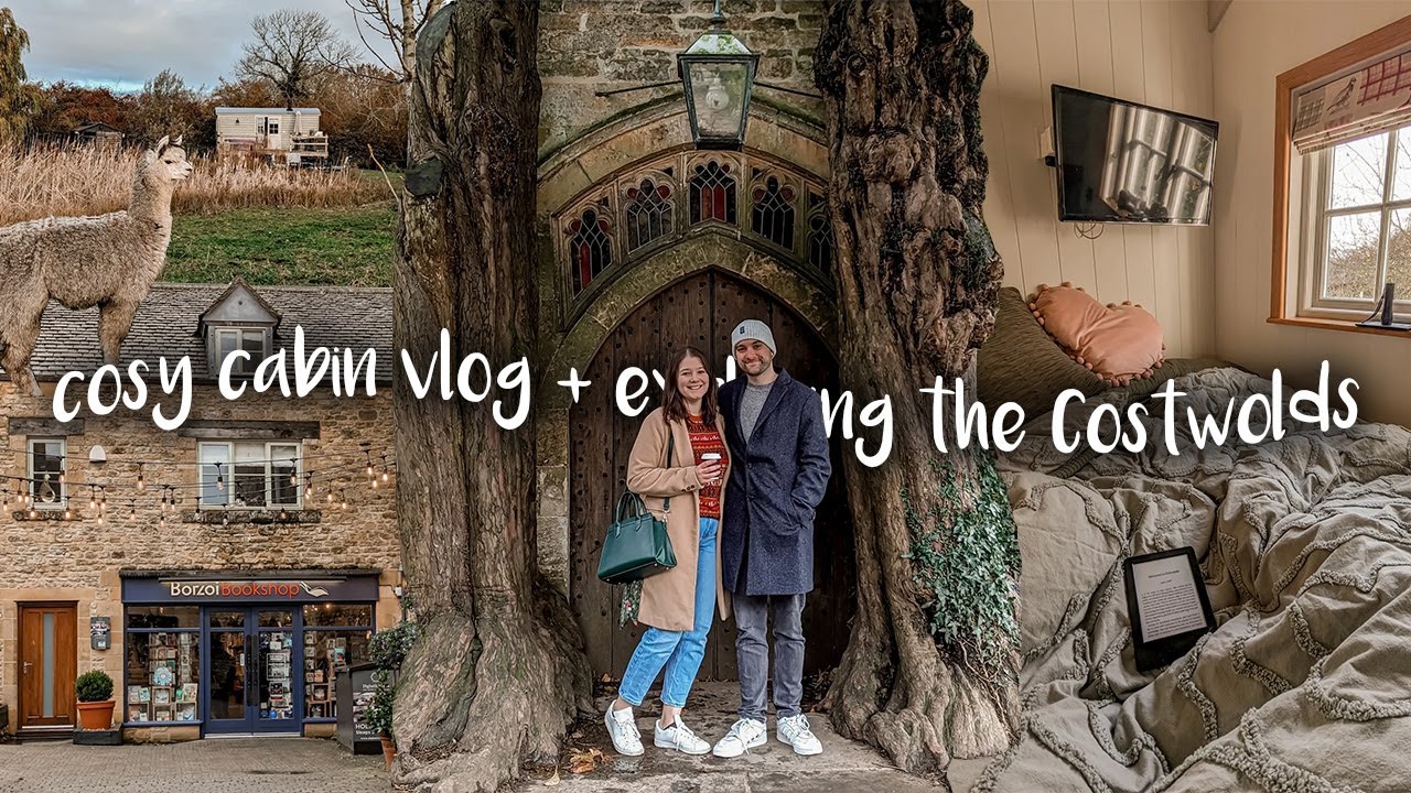 book shopping, oxford & bicester village 🛍️ staying in a cosy cabin ...