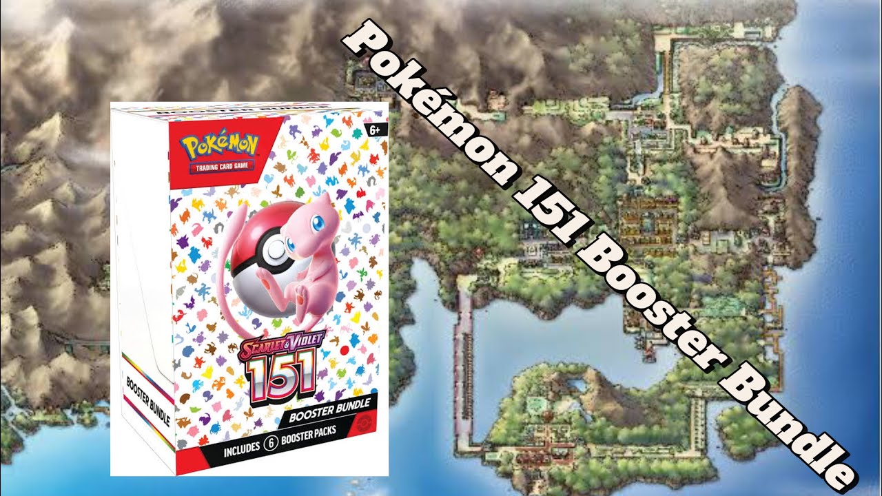 Unboxing del Nuevo Booster bundle de Pokémon 151 scarlet & violet ...
