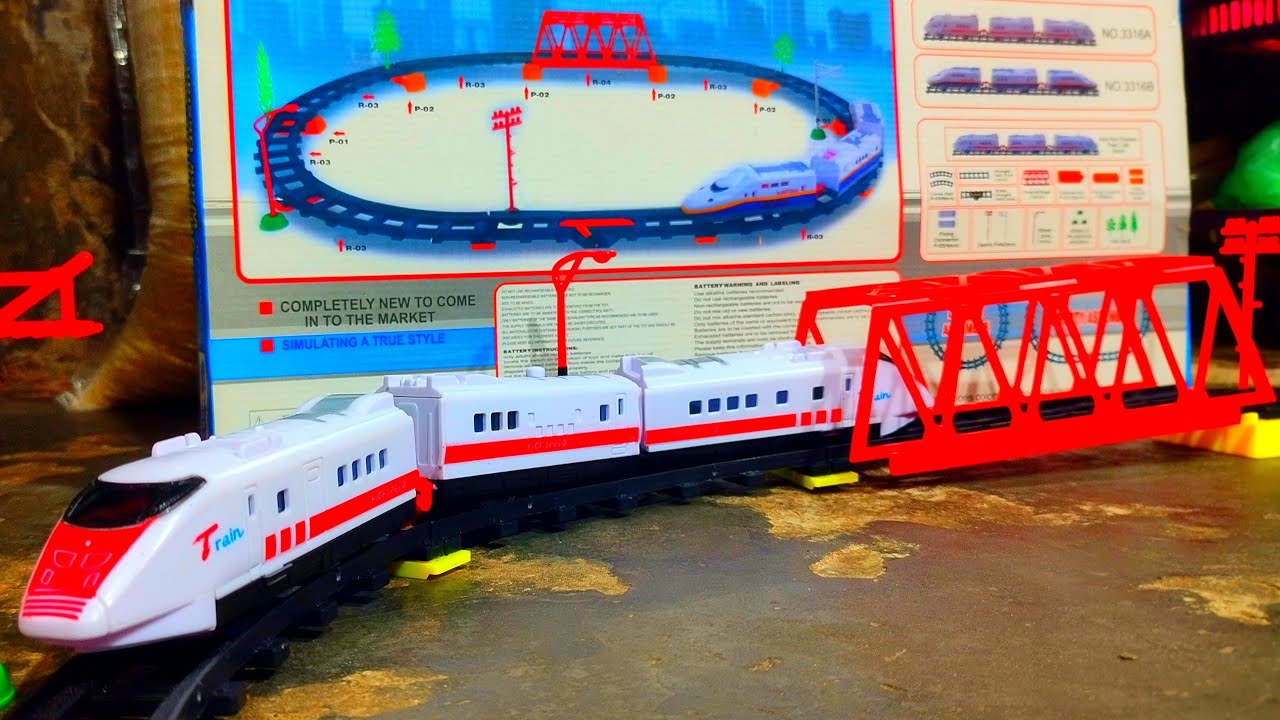 big toy train set unboxing & Testing - YouTube