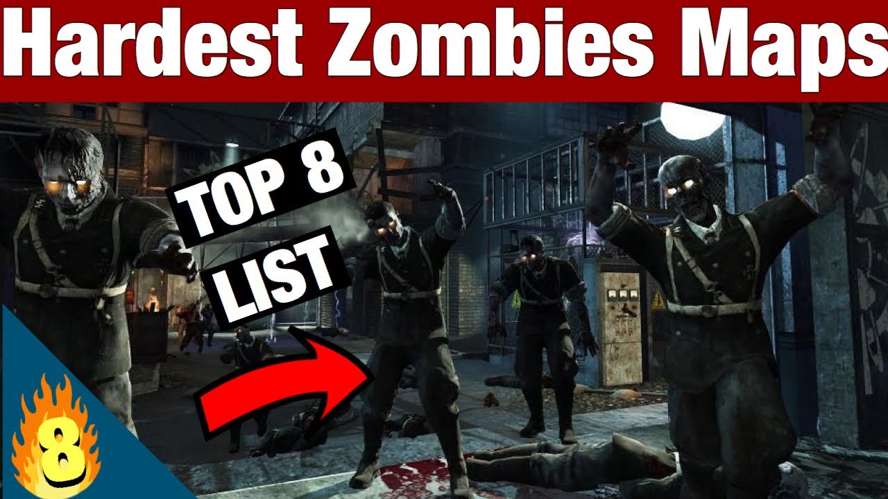 Top 8 Hardest Call of Duty Zombies Maps - YouTube