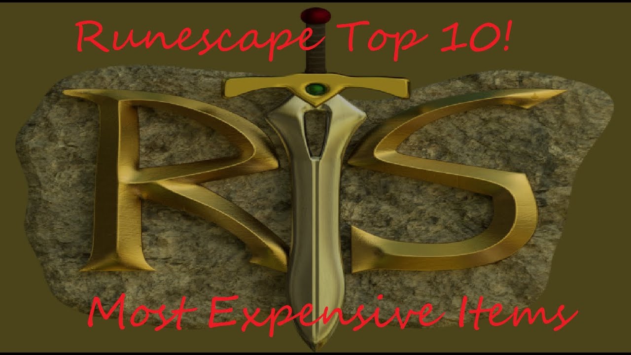 Runescape Top 10 Countdown: Most Expensive Items!! - YouTube