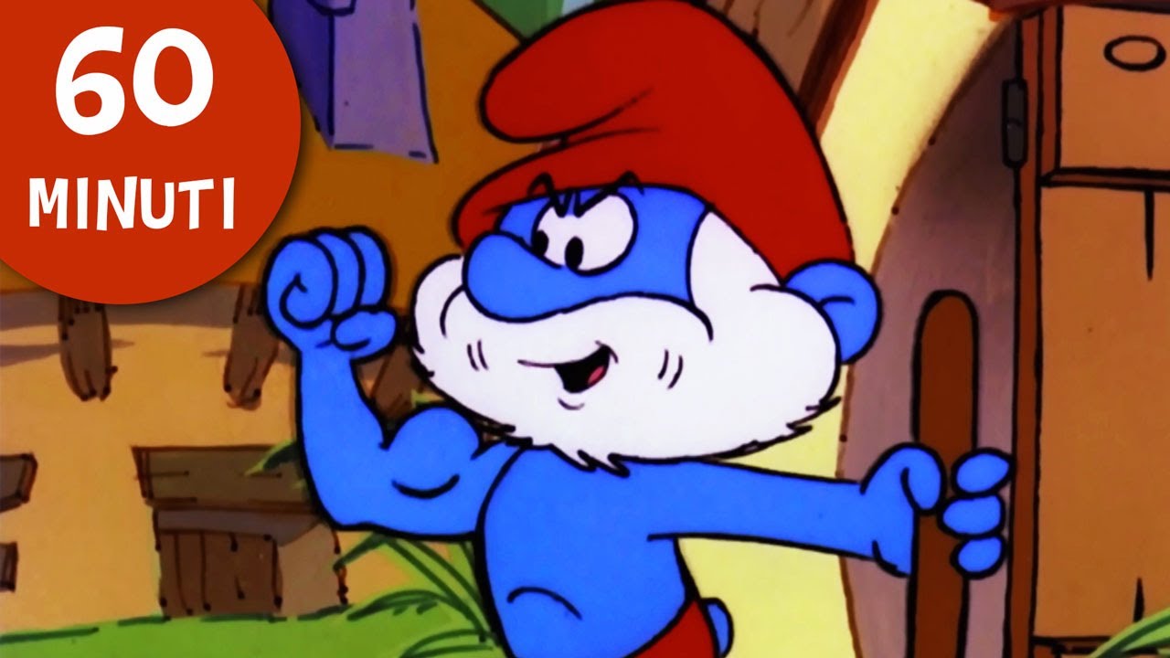 60 Minuti di Puffi • Grande Puffo Salva tutti i Puffi! • I Puffi - YouTube