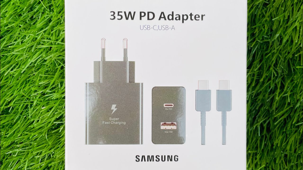 Samsung Dual Port 35W Power Adapter - YouTube