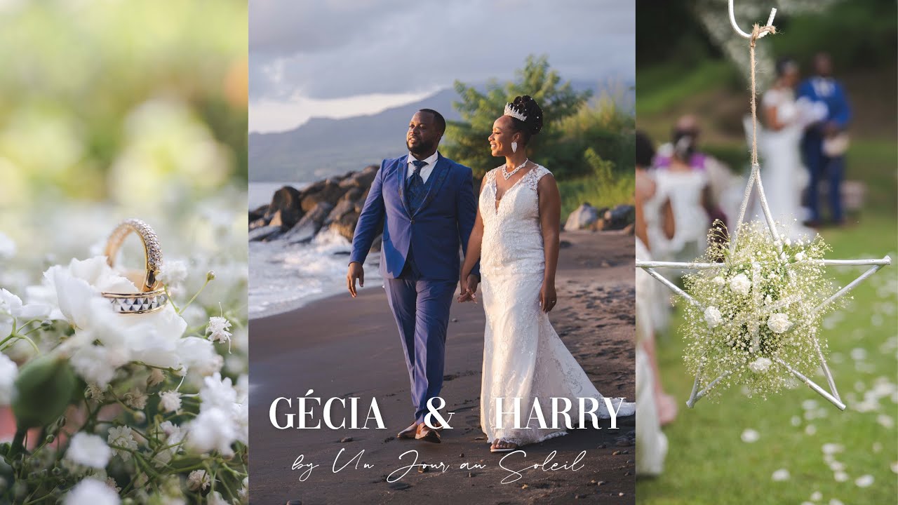 Gécia & Harry - Love under the stars of Martinique - YouTube