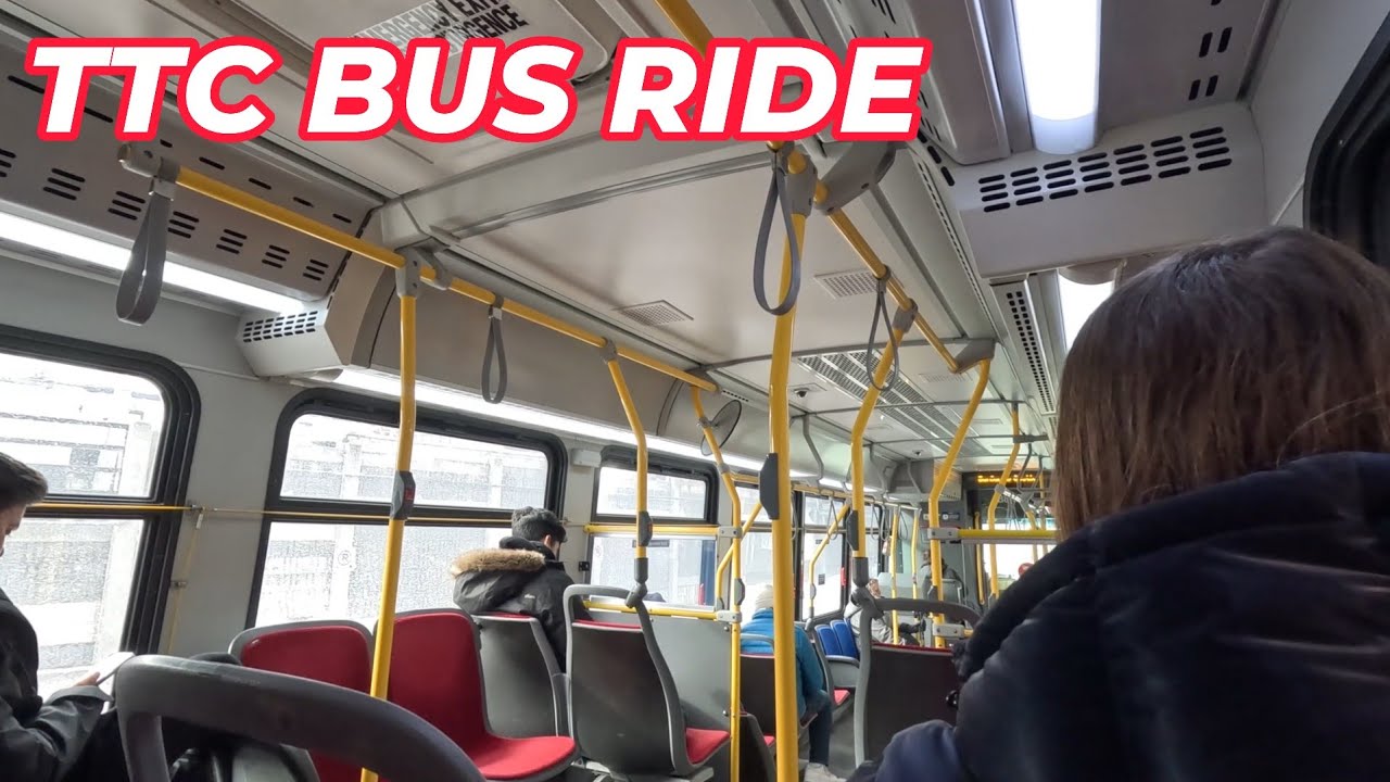 TTC 56 Bus Ride from Donlands Station to Eglinton - YouTube