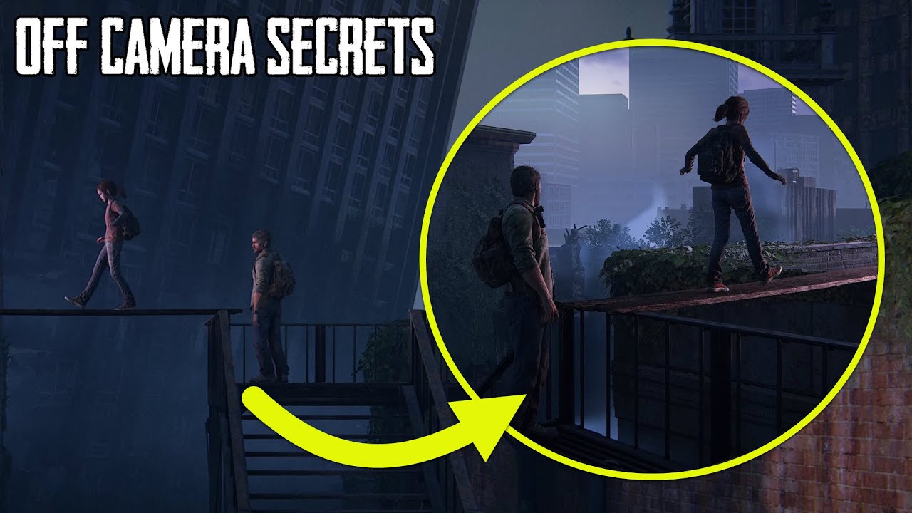 The Last of Us Part I The Outskirts Cutscenes Original vs Off Camera ...