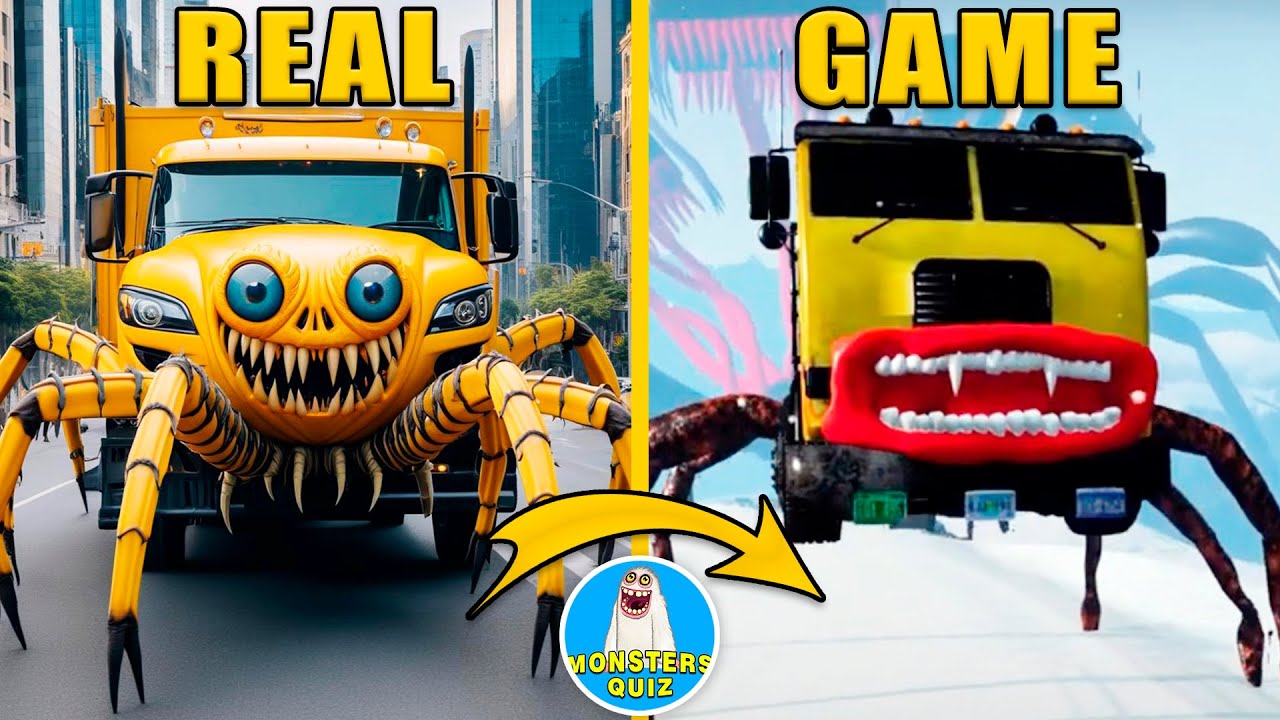 Truck Eater VS Real Life - All Eater Monster - Guess Eater MONSTER'S ...