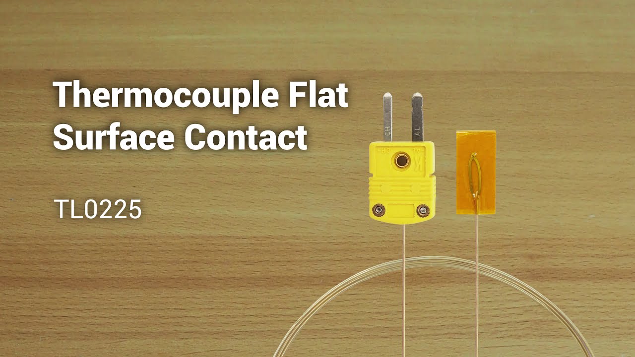 Thermocouple Flat Surface Contact TL0225 - YouTube