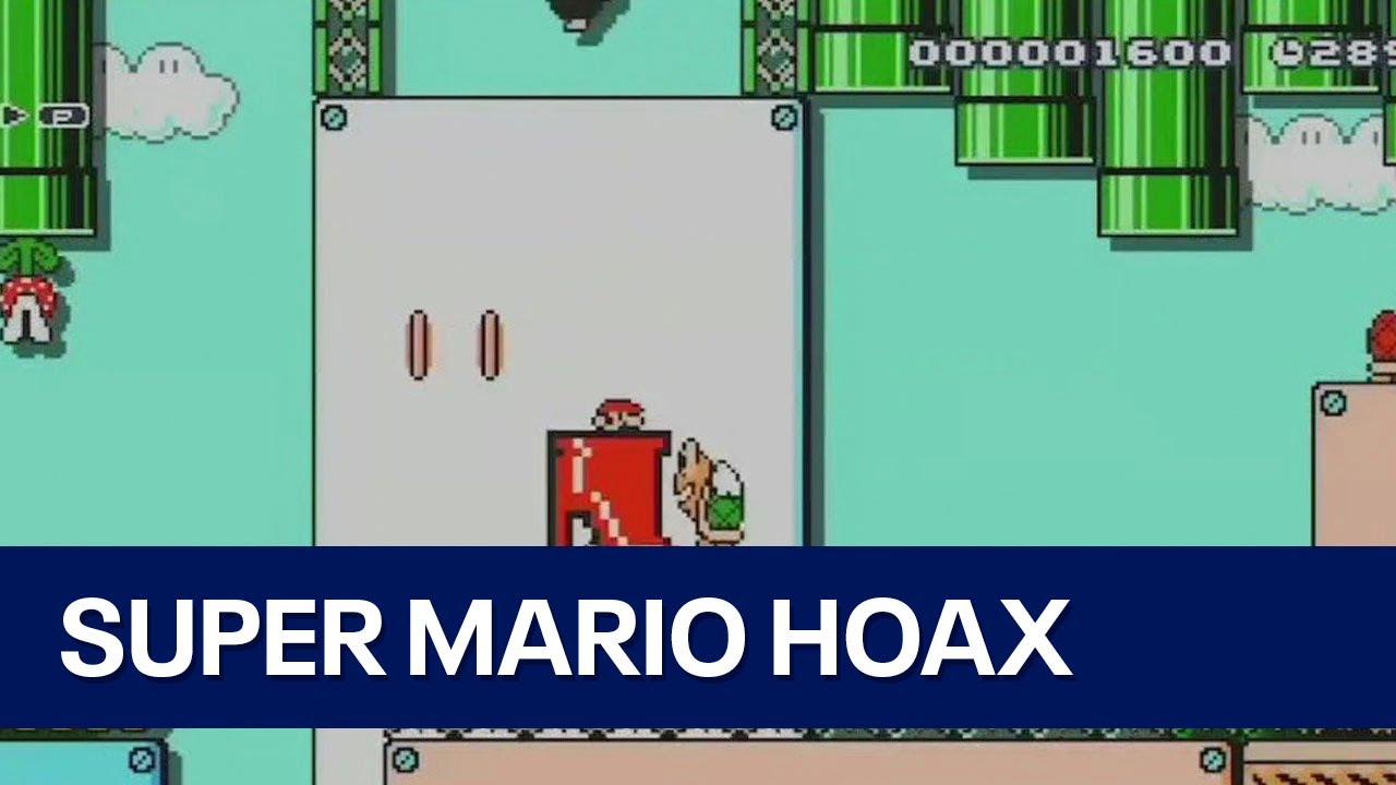 Gamer's win on extremely difficult 'Super Mario' level deemed a hoax ...