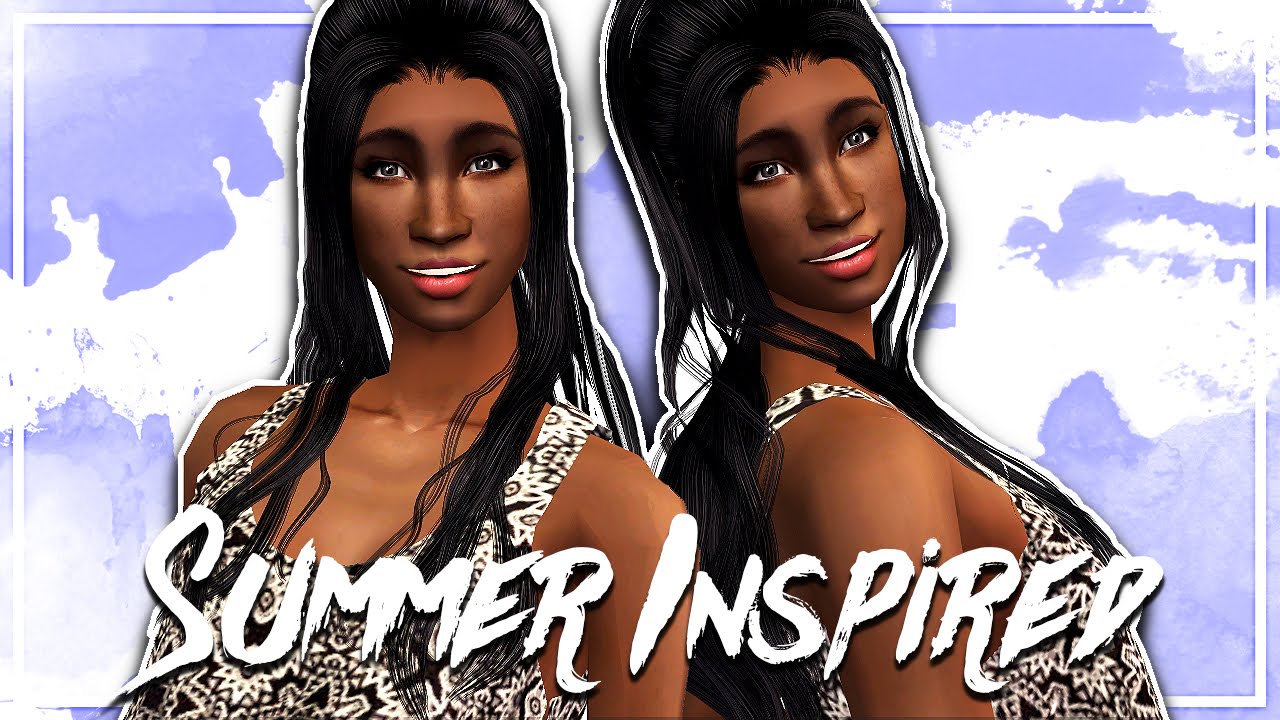 The Sims 2 | Create-A-Sim ° Summer Inspired ° w/Nenna - YouTube
