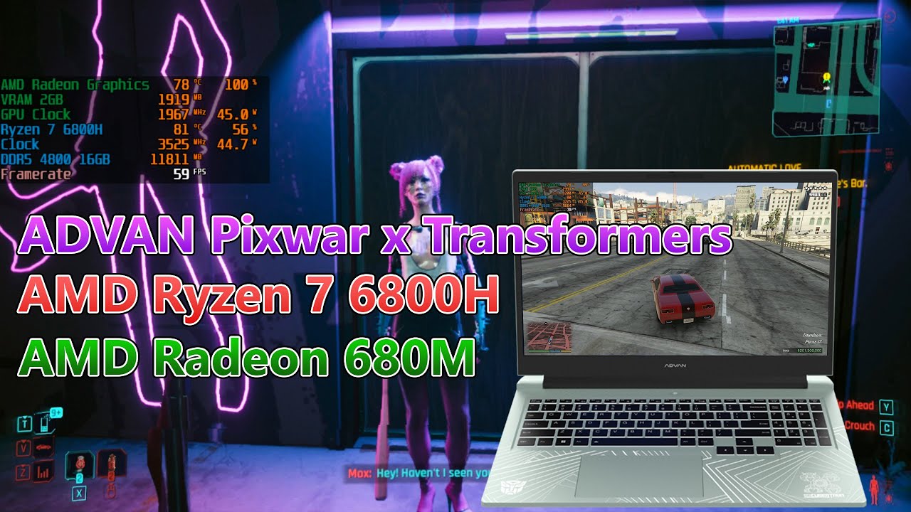 🎮 Advan Pixwar X Transformers Edition Laptop vs 4 AAA Games – You Won’t ...