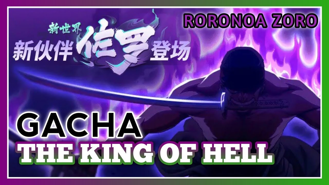 Gacha Zoro New World ⚔️ | One Piece Fighting Path - YouTube