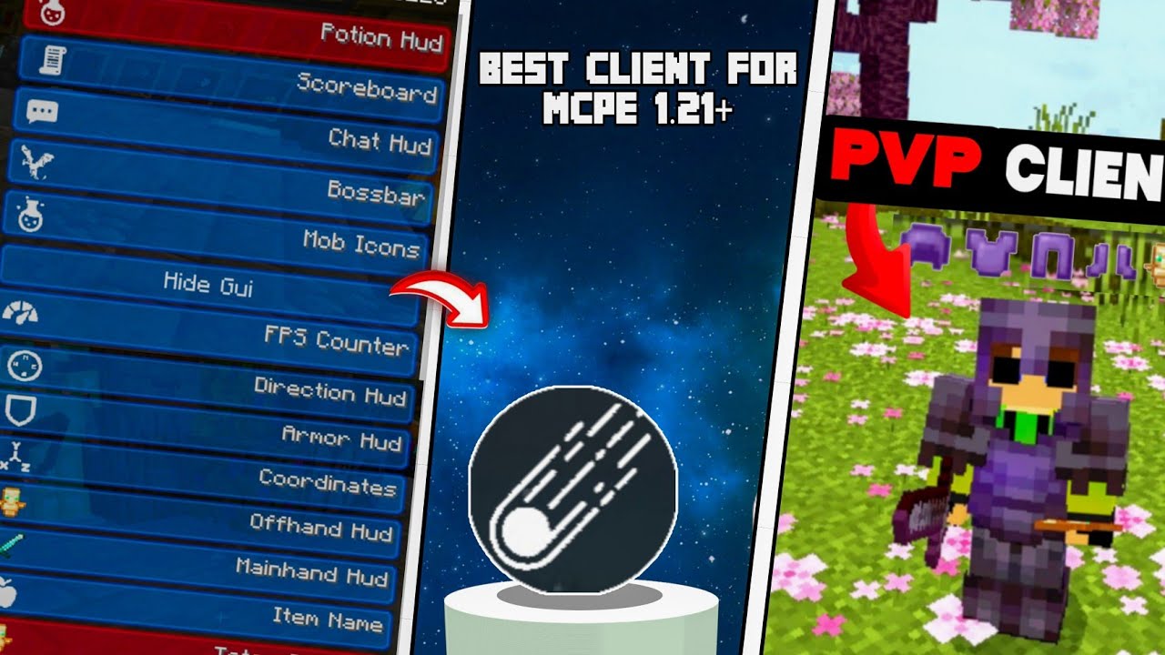 The Best MCPE Clients for 1.21! | Download Link 😍 - YouTube