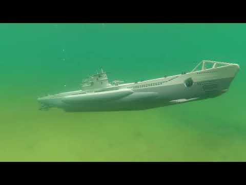 RC U Boot 7c taucht bis auf den Grund , Modellbau