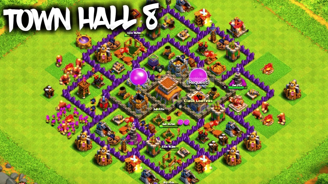 TOWN HALL 8! | Clash of Clans - YouTube