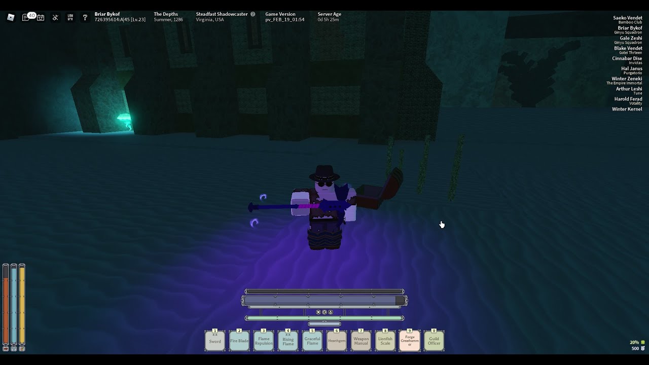 Deepwoken | Homeless men get enchant - YouTube