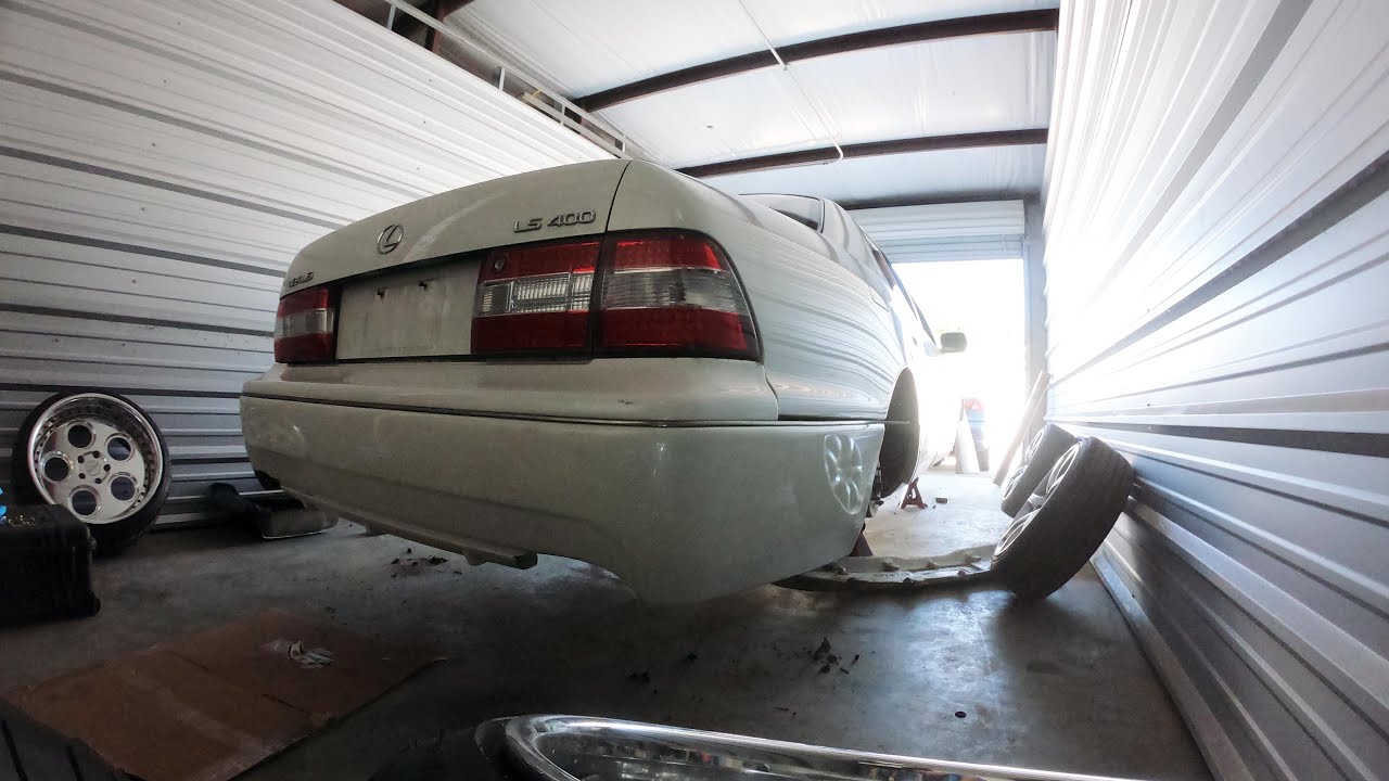 1 OFF Vlene Rear Bumper - VIP Style LS400 - YouTube