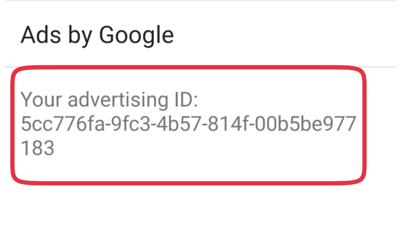How To Check Your advertising ID in Android - YouTube