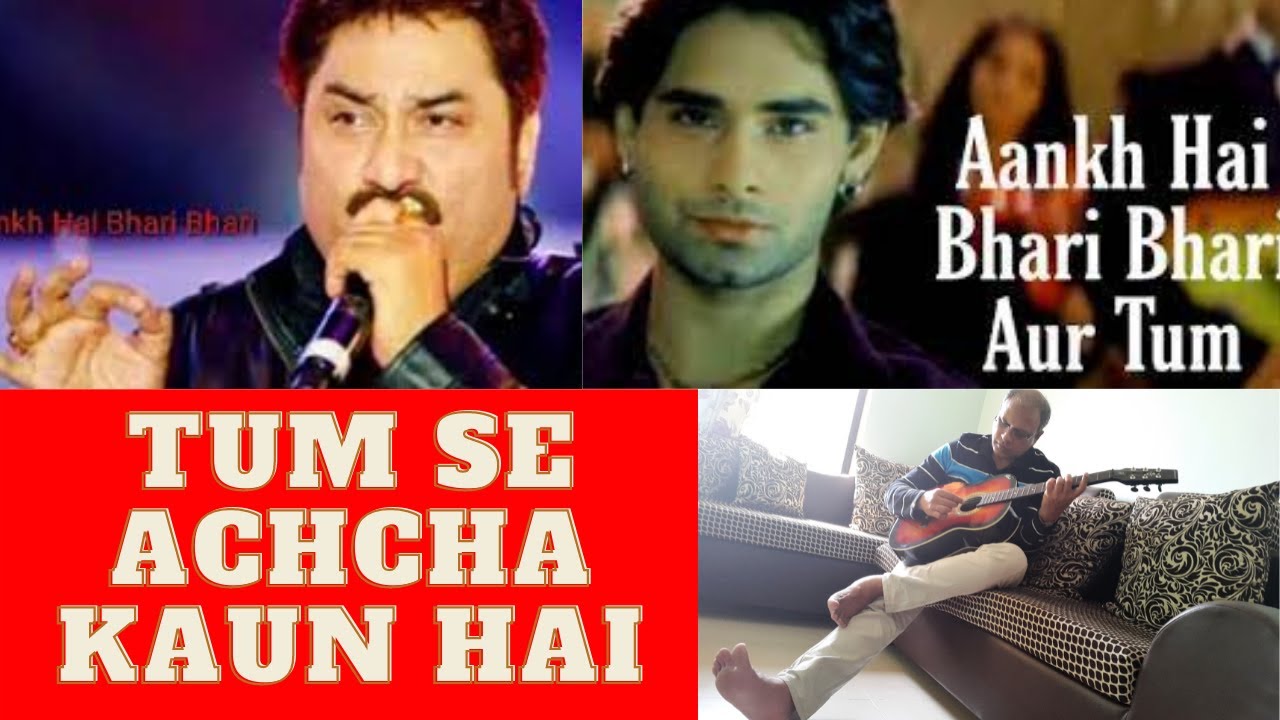 Aankh Hai Bhari Bhari (Male) - Video Song | Best Bollywood Sad Songs ...