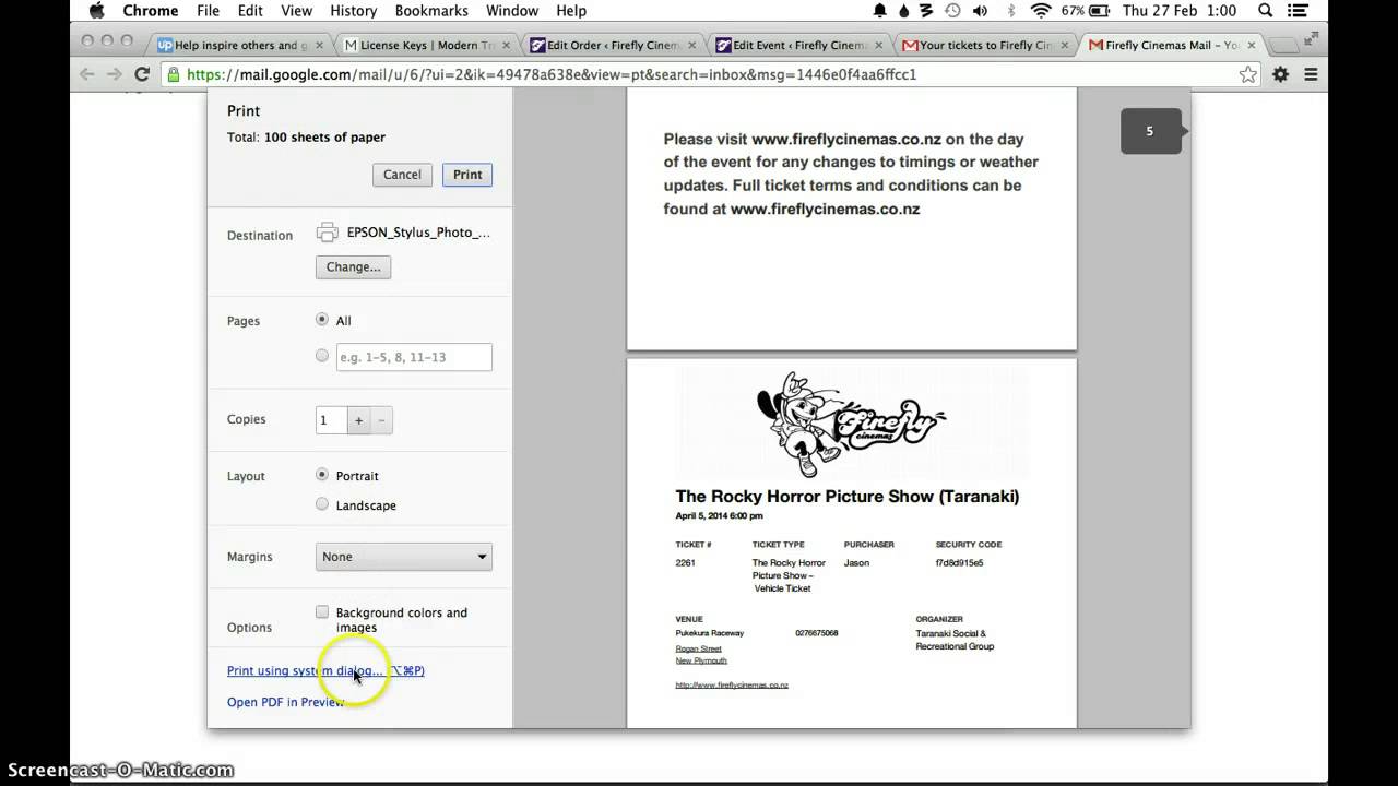 Making PDF Tickets from WooTickets - YouTube
