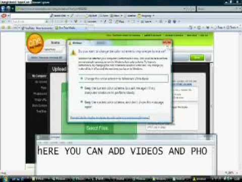 how to edit videos using onetruemedia - YouTube