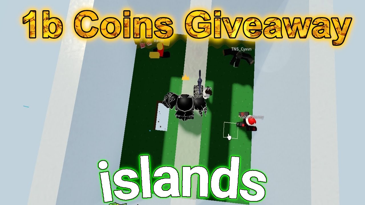 Giving away 1b coins! | Roblox Islands - YouTube