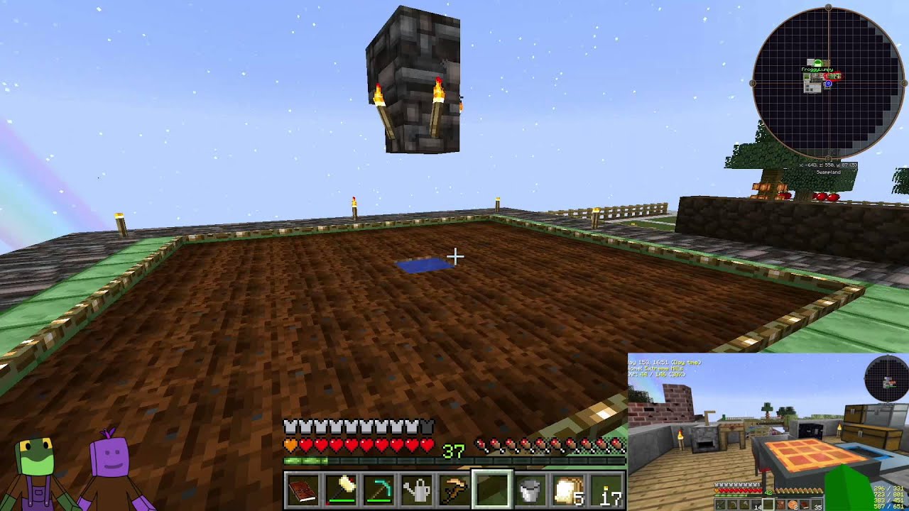 Minecraft Project Ozone E11 Minicio Farming and Coke Oven - YouTube
