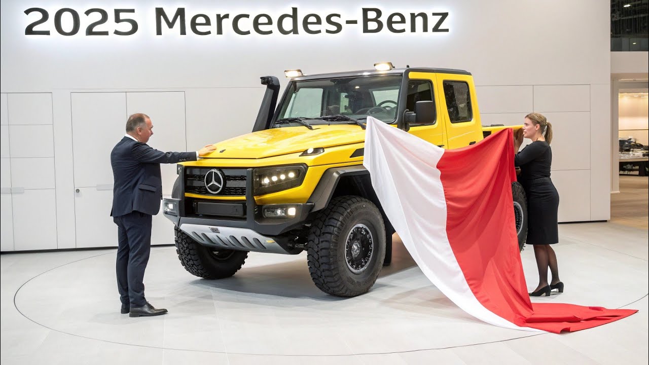 2025 Mercedes-Benz Unimog 4x4: Ultimate Off-Roading Excellence" - YouTube
