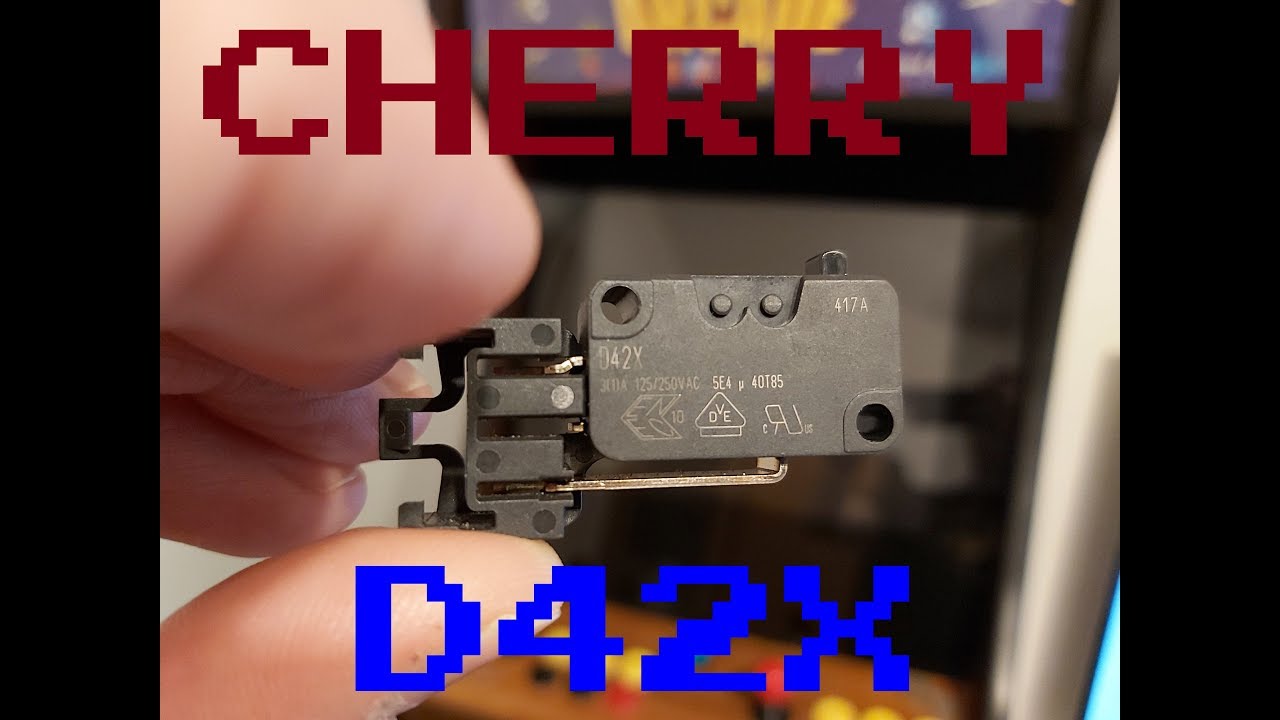 Mikroprzełączniki Cherry D42X do przycisków i dżojstików - YouTube