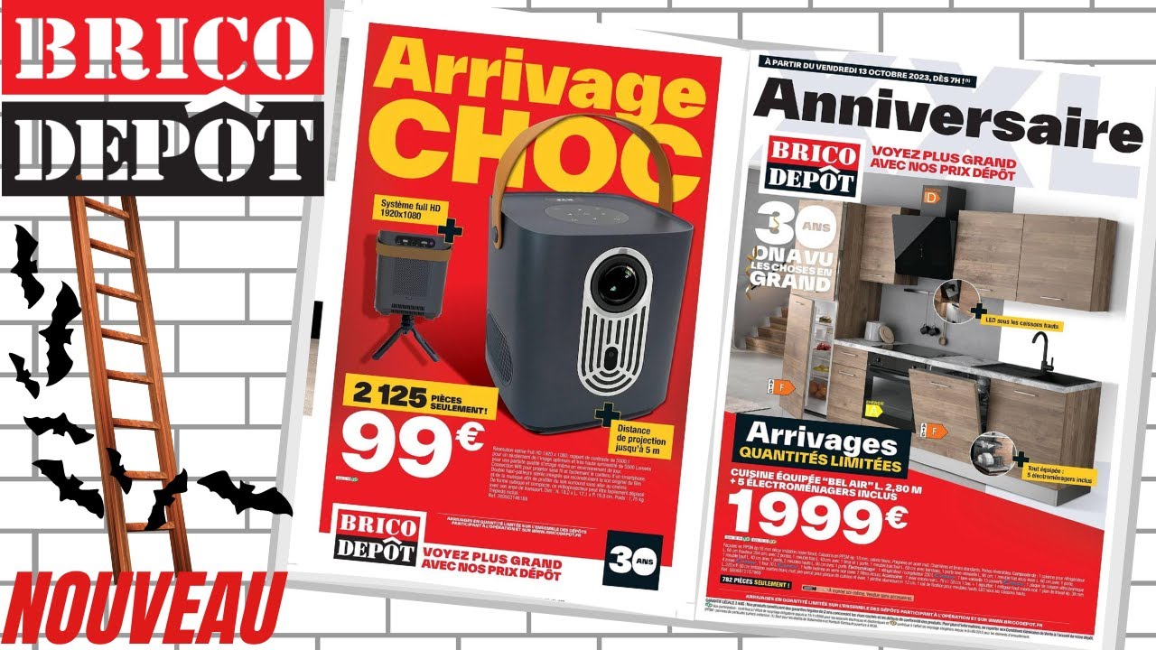 catalogue BRICO DÉPÔT du 13 au 26 octobre 2023 📢 Arrivage - FRANCE ...