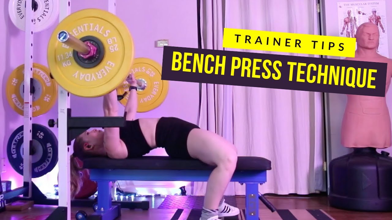 Technique Tips for Bench Press - YouTube