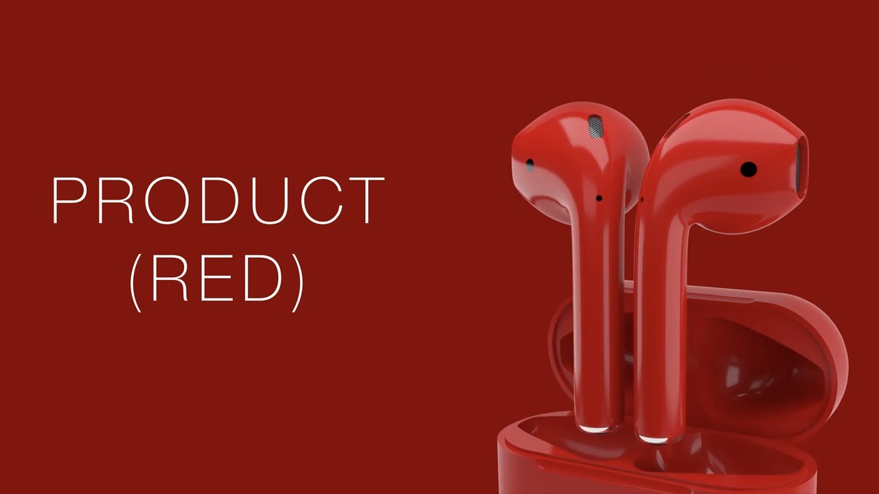 AirPods Product RED - YouTube