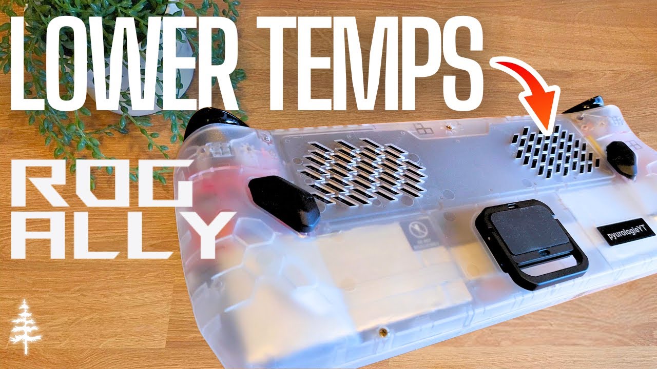 This Case Mod Lowers Temps on Your ROG Ally - YouTube