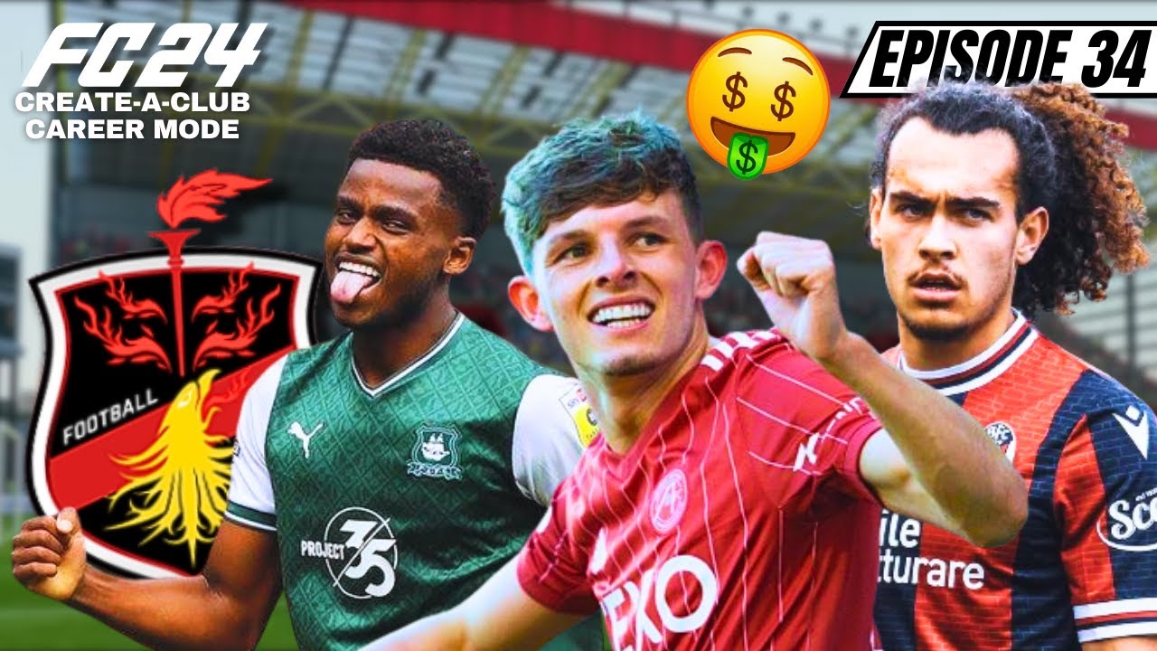 OUR BIGGEST TRANSFER WINDOW EVER | FC 24 Create-a-Club Career Mode ...