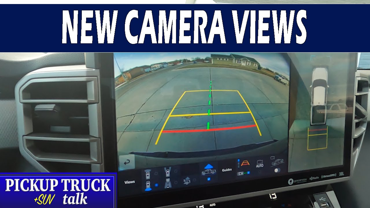 Check this out! 2022 Toyota Tundra cameras demonstrations - YouTube