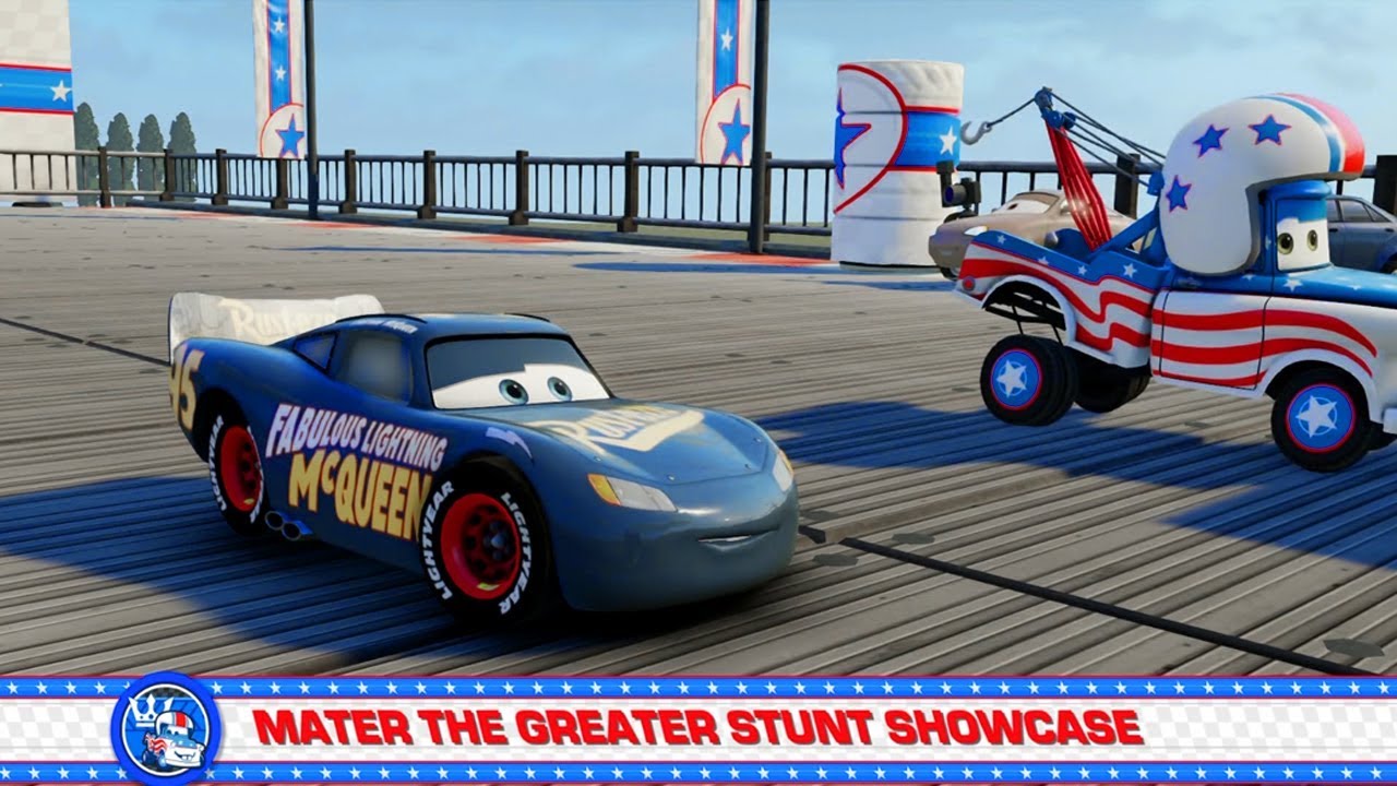 Cars 3: Driven To Win - Mater The Greater Stunt Showcase - Fabulous ...