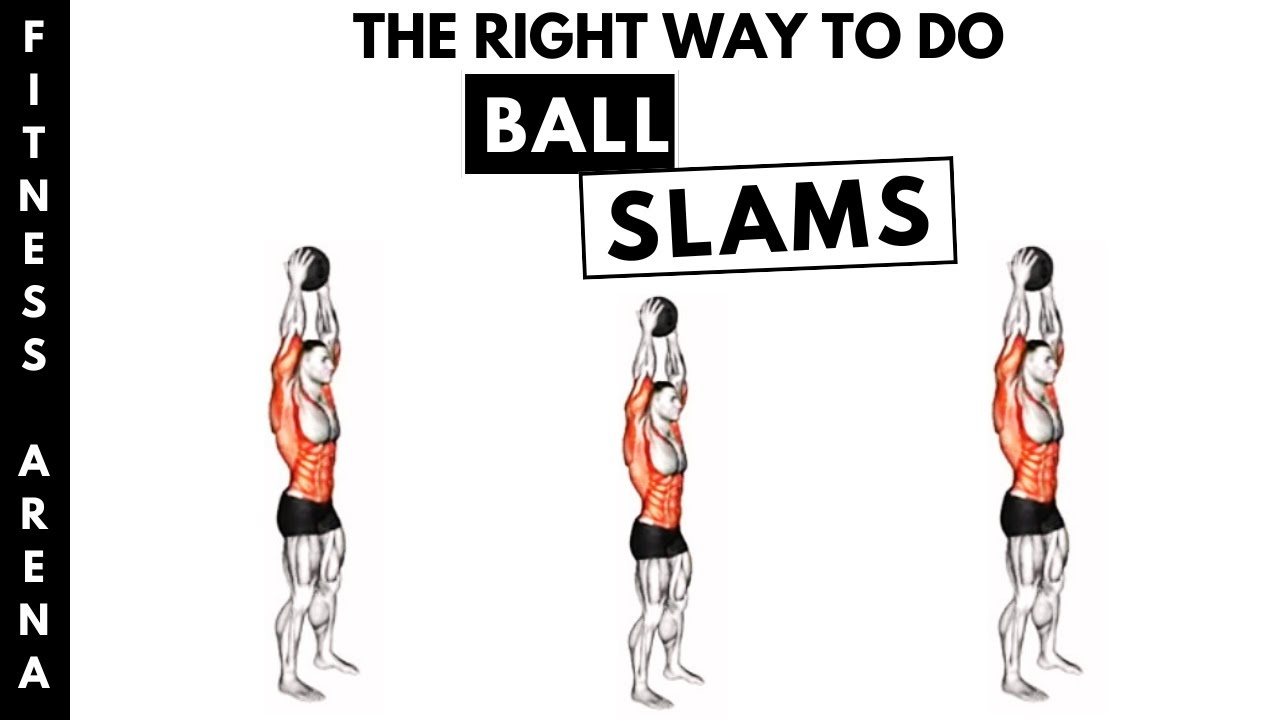How to do Ball Slams | The Right Way | Fitness Arena - YouTube