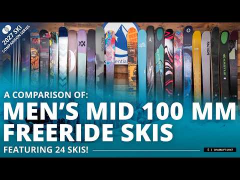 2027 Mid-100 mm Freeride Ski Comparison with SkiEssentials