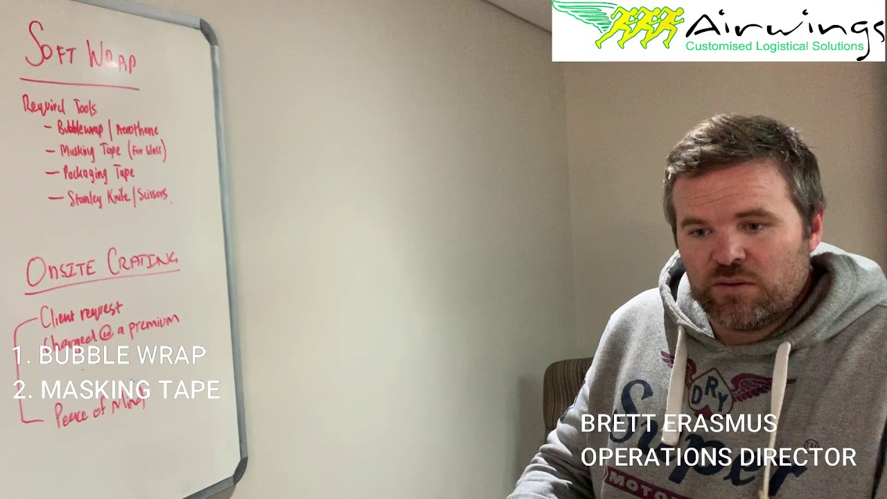 Softwrap and Crating 1 - YouTube