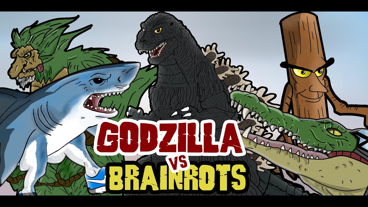 Godzilla vs Italian Brainrots Kaiju moments - YouTube