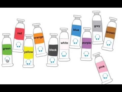 ΜΑΘΕΤΕ ΤΑ ΧΡΩΜΑΤΑ ΣΤΑ ΑΓΓΛΙΚΑ-THE COLORS IN ENGLISH - YouTube
