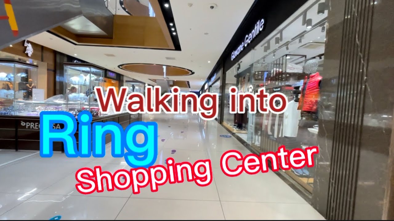 Walking into Ring shopping Center in Tirana - YouTube