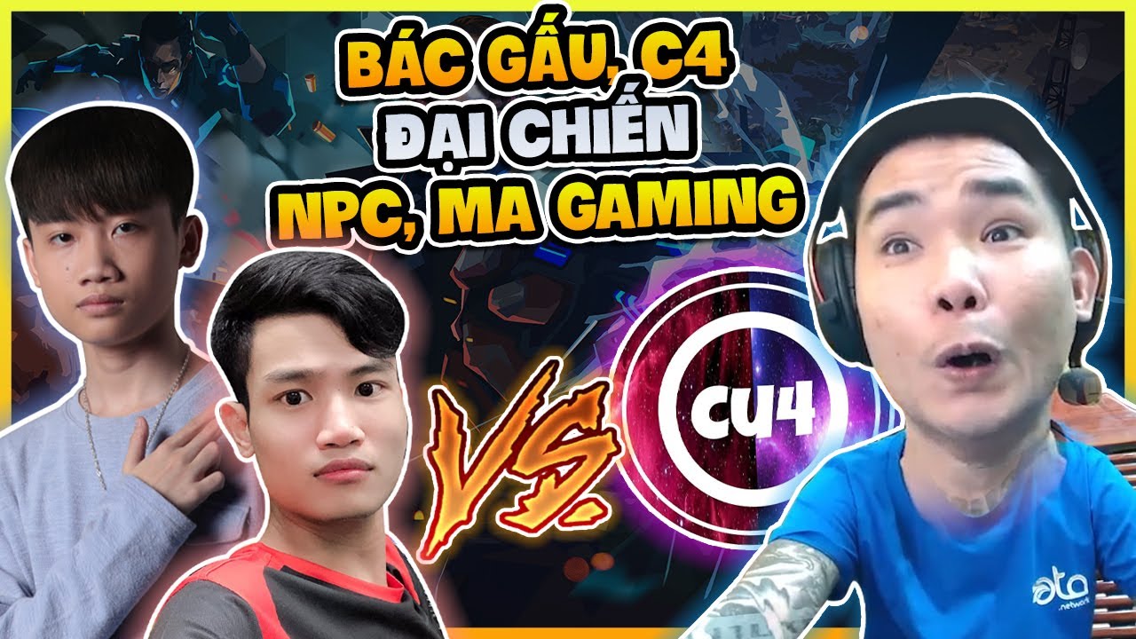 [FreeFiree] Phần 1 : Bác Gấu C4 solo NPC MA GAMING , GIẢI TRÍ CỰC CĂNG ...