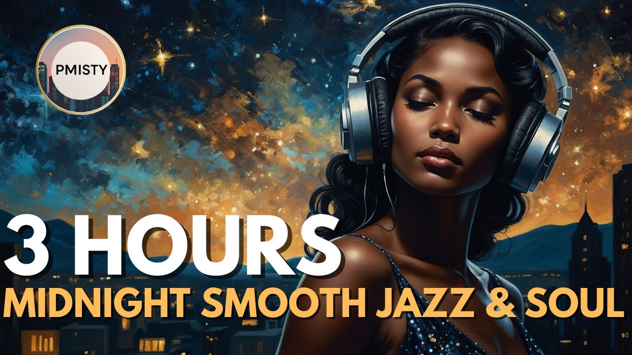 Midnight Smooth Jazz & Soul 2025 | 3 Hours of Relaxing Music with ...