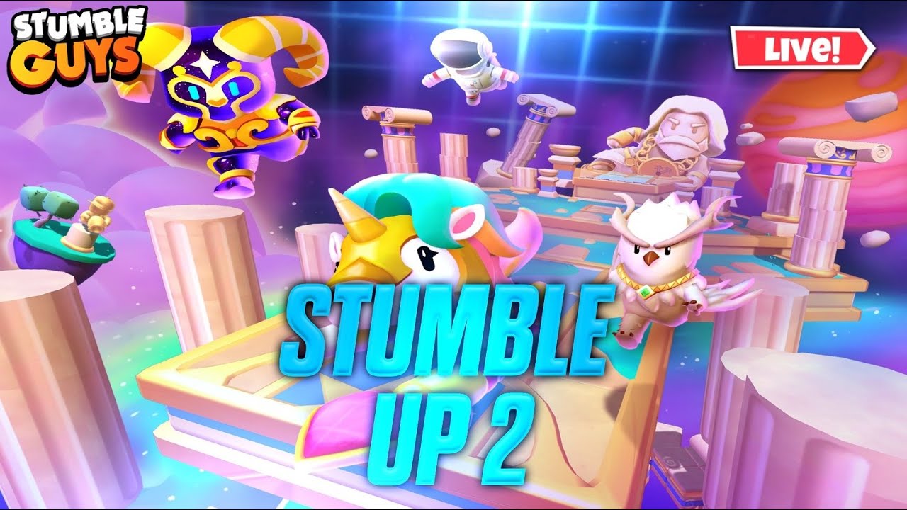 Stumble Up 2 Live Unlimited Block Dash Team and Waves - YouTube