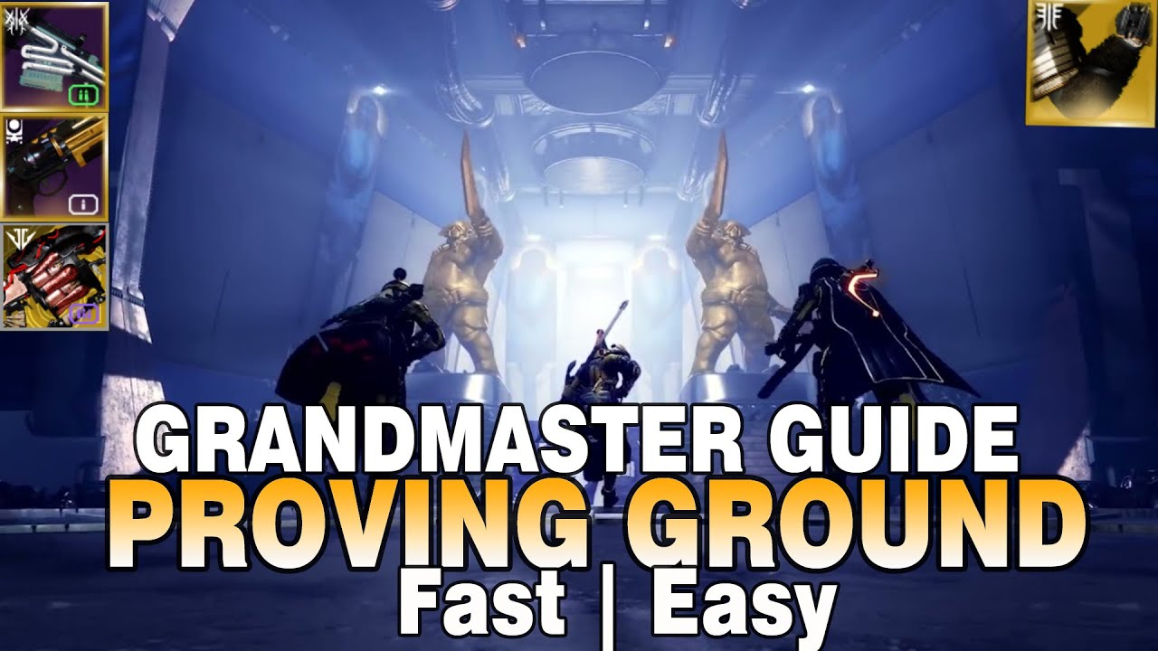 Destiny 2: EASY Grandmaster Proving Grounds Guide (NO CHEESE) - YouTube