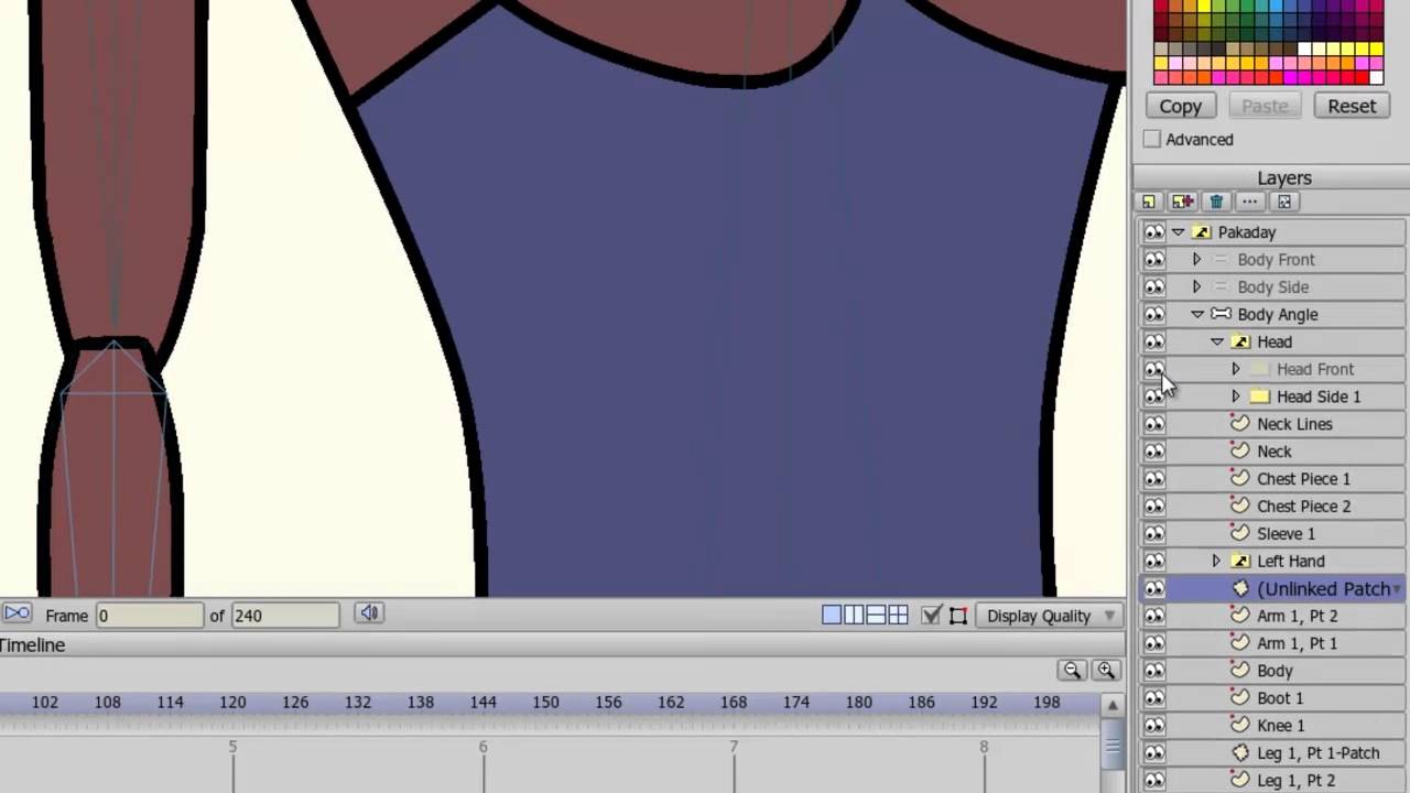 Anime Studio Pro 11 - Patch Layers - Tutorial - YouTube