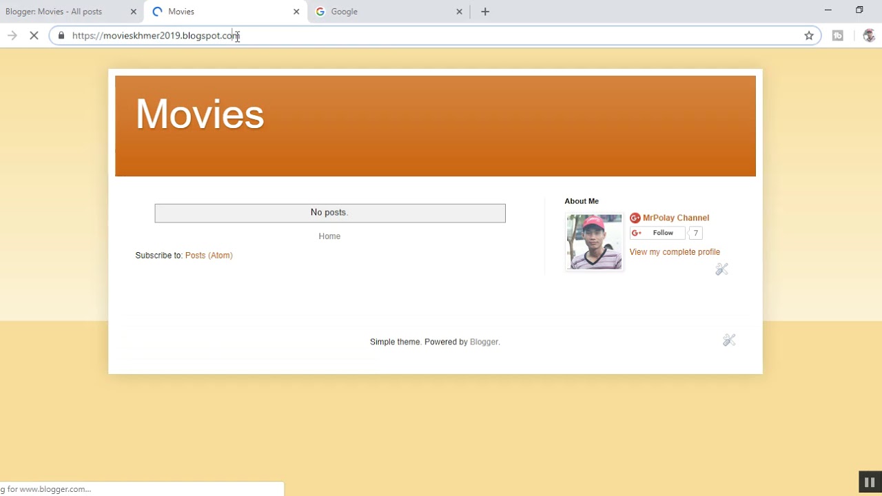 How to create videos playlist on blogger part 1 - YouTube
