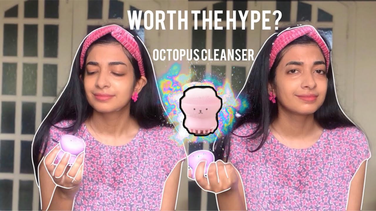 I TRIED THE OCTOPUS CLEANSER | HOW TO USE IT? - YouTube